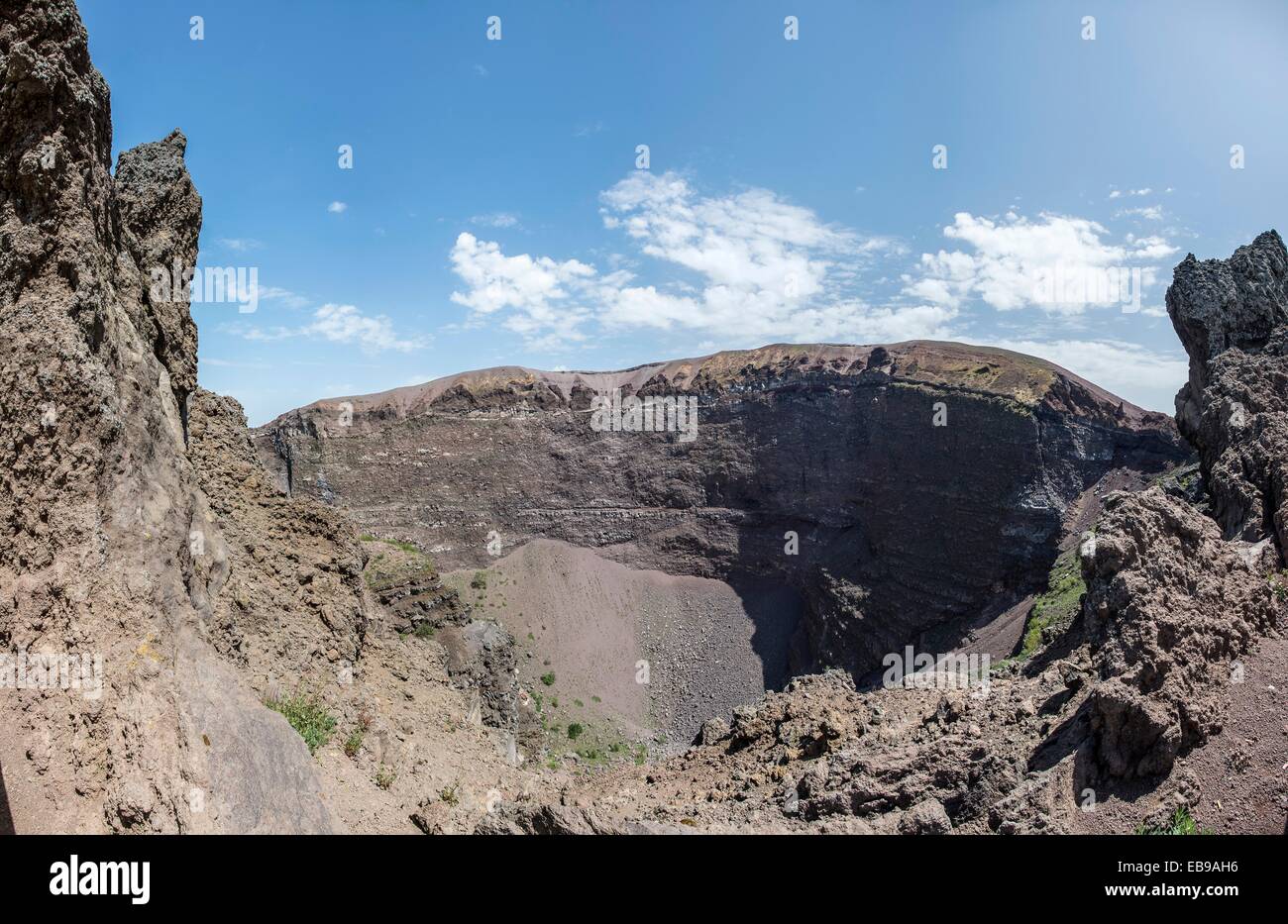 Panorama vesuvius crater rim naples hi-res stock photography and images ...