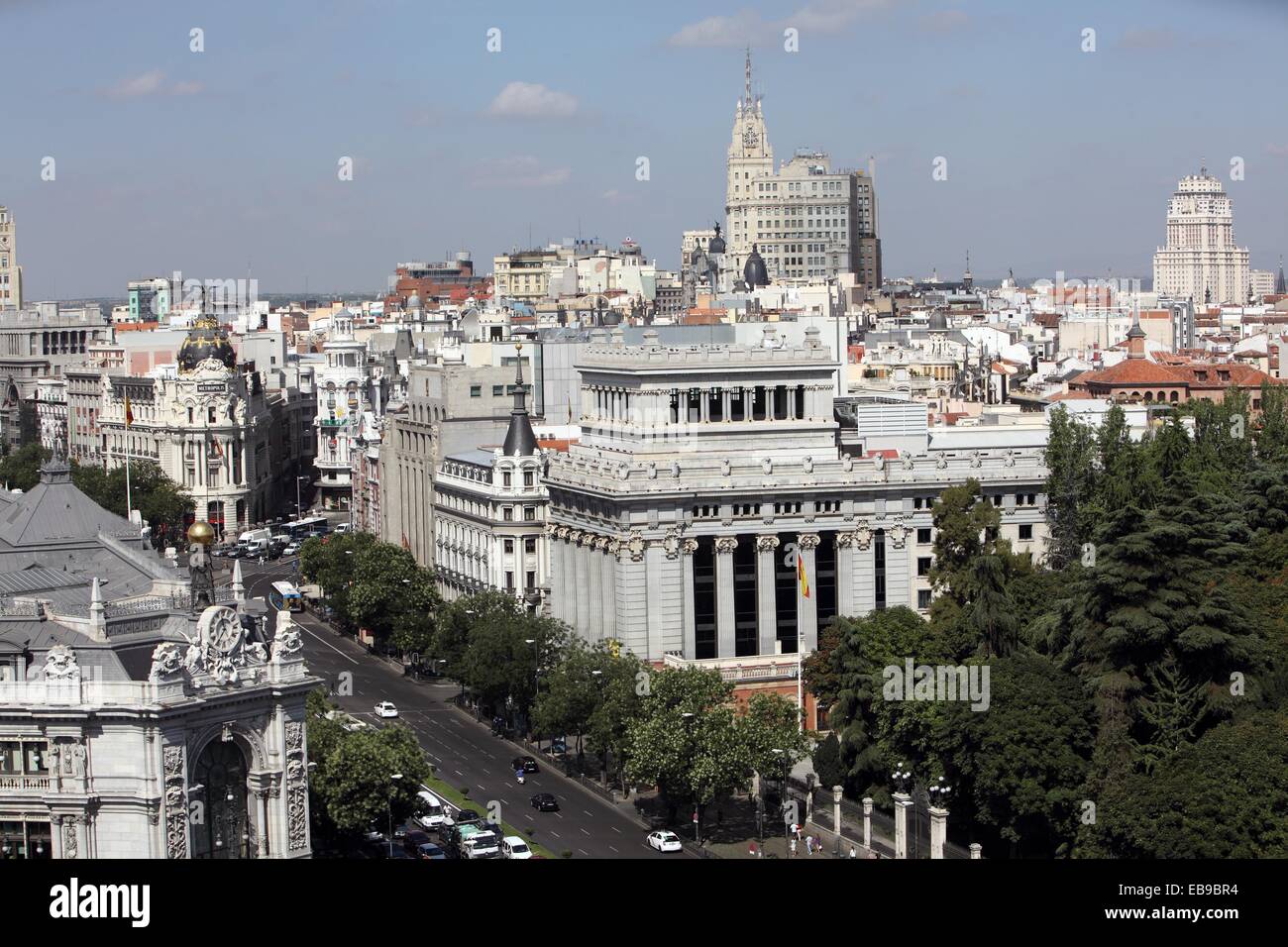 Main post office building madrid hi-res stock photography and images ...