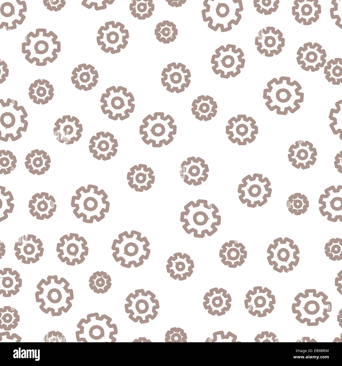 Seamless background with gears Stock Photo - Alamy