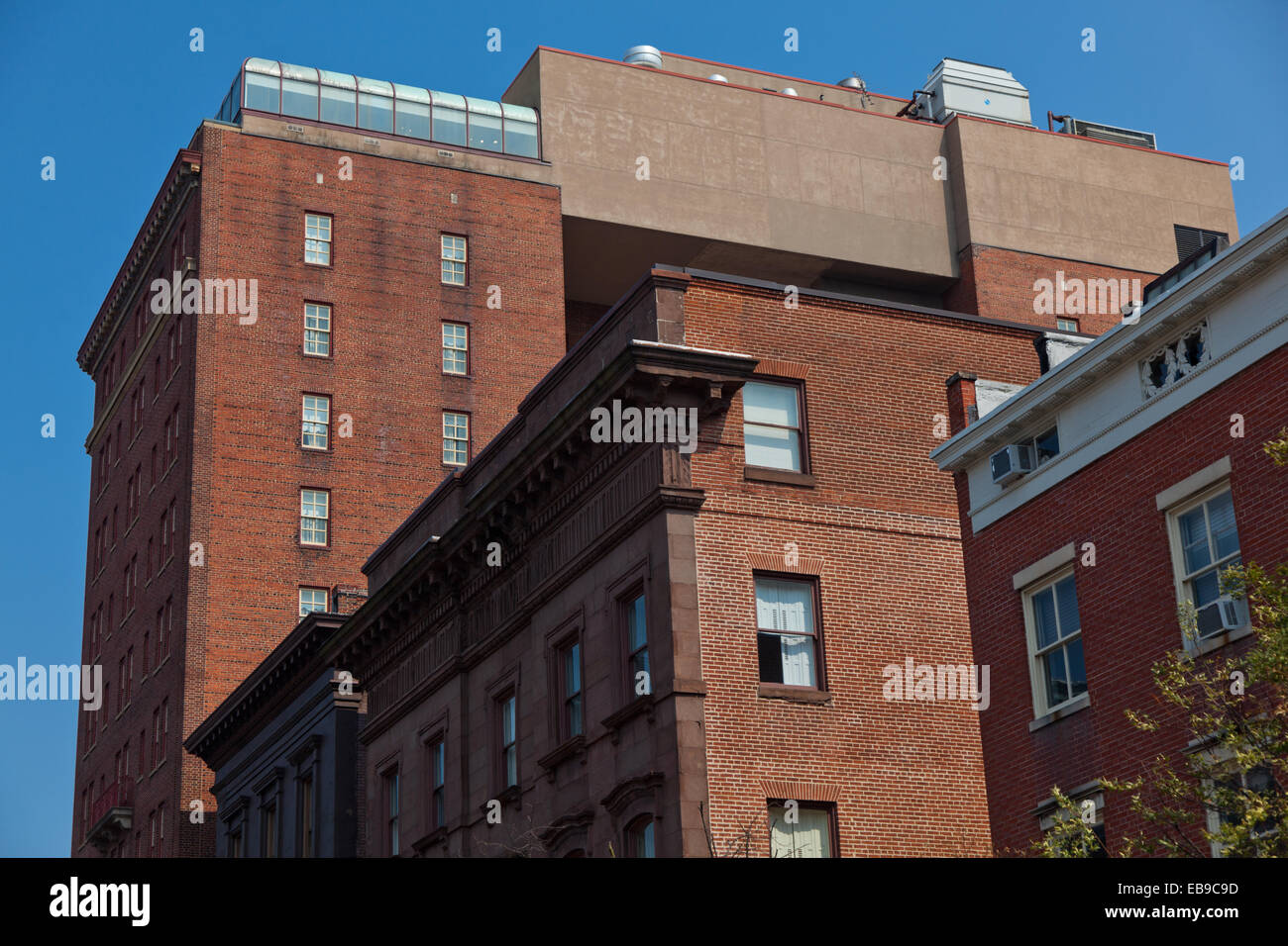 Brick buildings in Baltimore, Maryland Stock Photo - Alamy