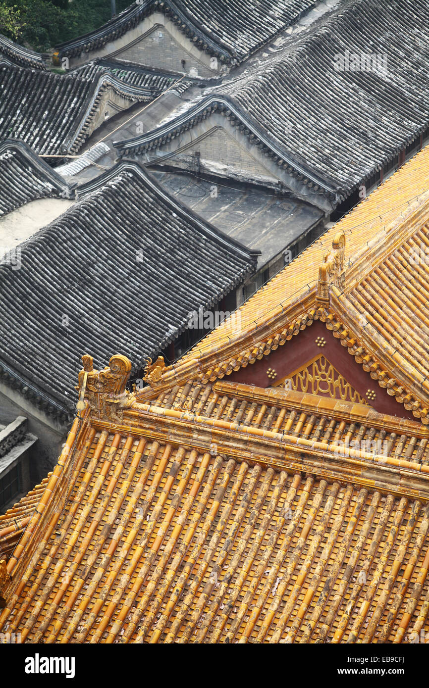 Roof Structure With Chinese Design Stock Photos & Roof Structure With ...