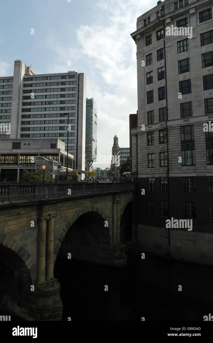 Baroque turret tower manchester royal exchange standing rising centre ...