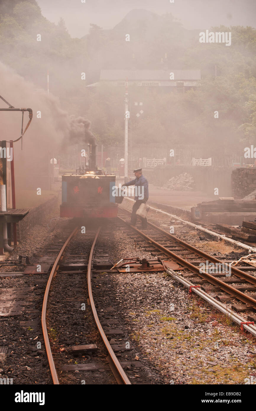 Steam trains wales hi-res stock photography and images - Alamy