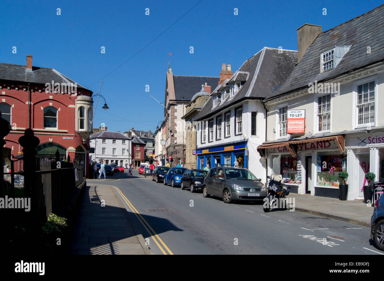 Brecon town hi-res stock photography and images - Alamy