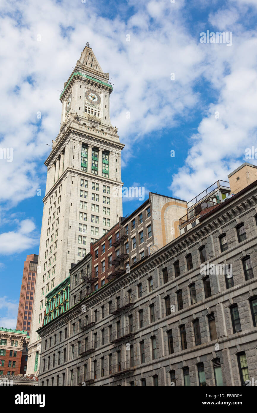 Boston custom house tower, massachusetts - USA Stock Photo - Alamy