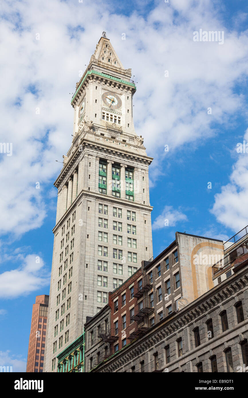 Boston custom house tower, massachusetts - USA Stock Photo - Alamy