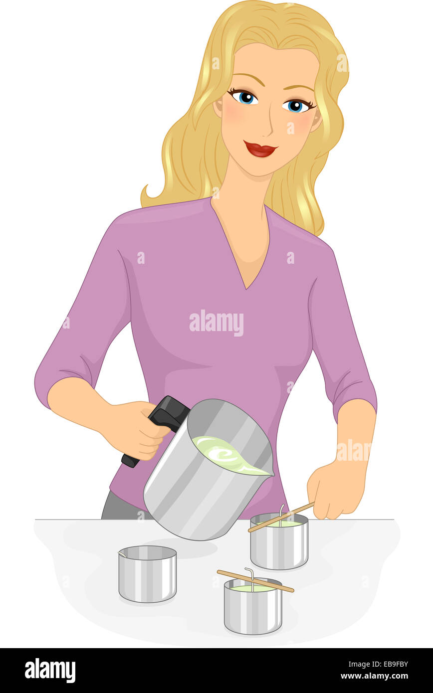 Cartoon candles hi-res stock photography and images - Alamy