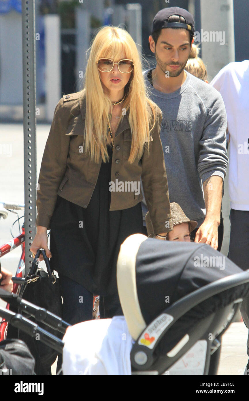 Rachel Zoe and Skyler Berman go to lunch at Ugo Italian cafe with ...