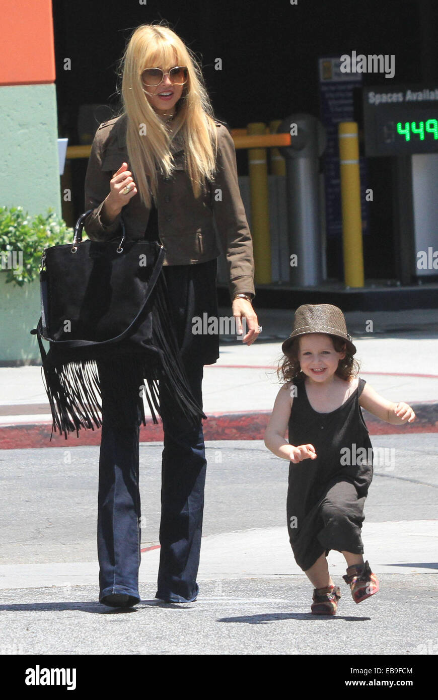 Rachel Zoe and Skyler Berman go to lunch at Ugo Italian cafe with ...