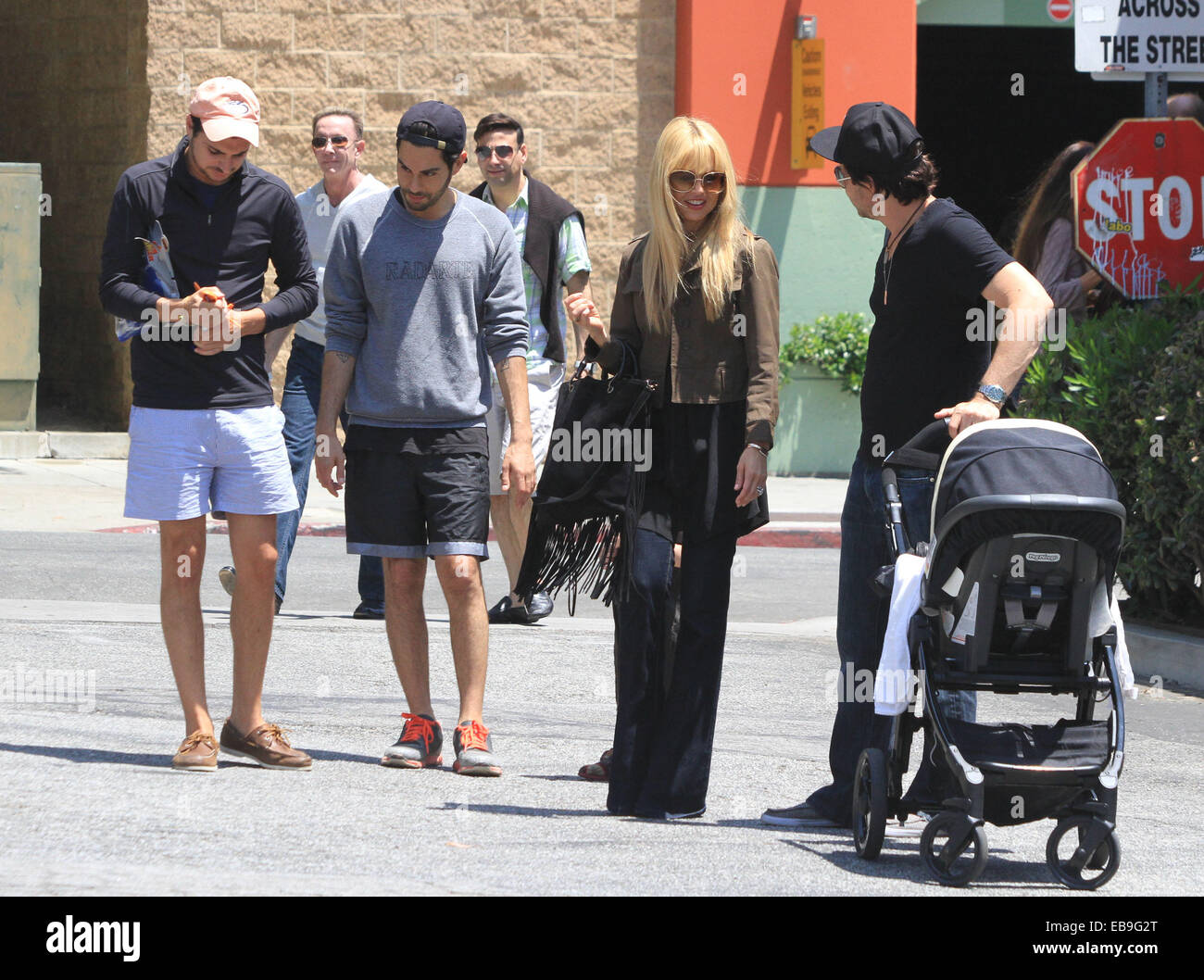Rachel Zoe and Skyler Berman go to lunch at Ugo Italian cafe with ...