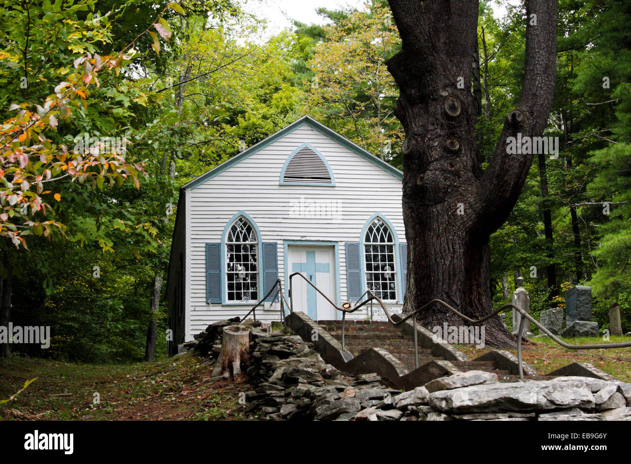 The oldest Catholic Church in the Catskill Mountains Stock Photo - Alamy