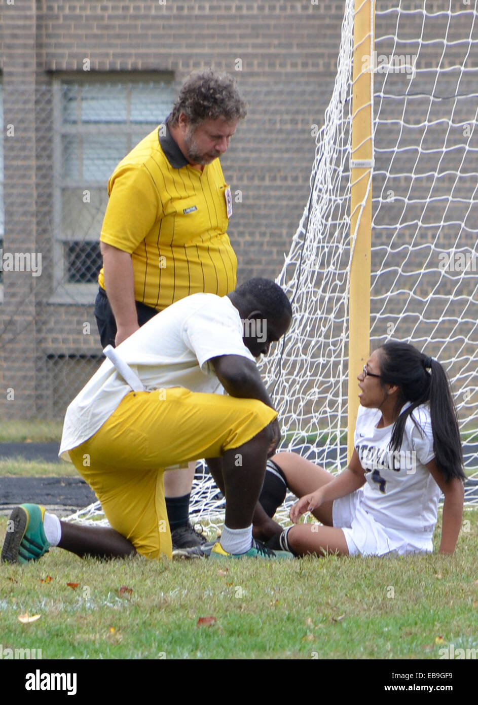 American referee soccer hi-res stock photography and images - Alamy