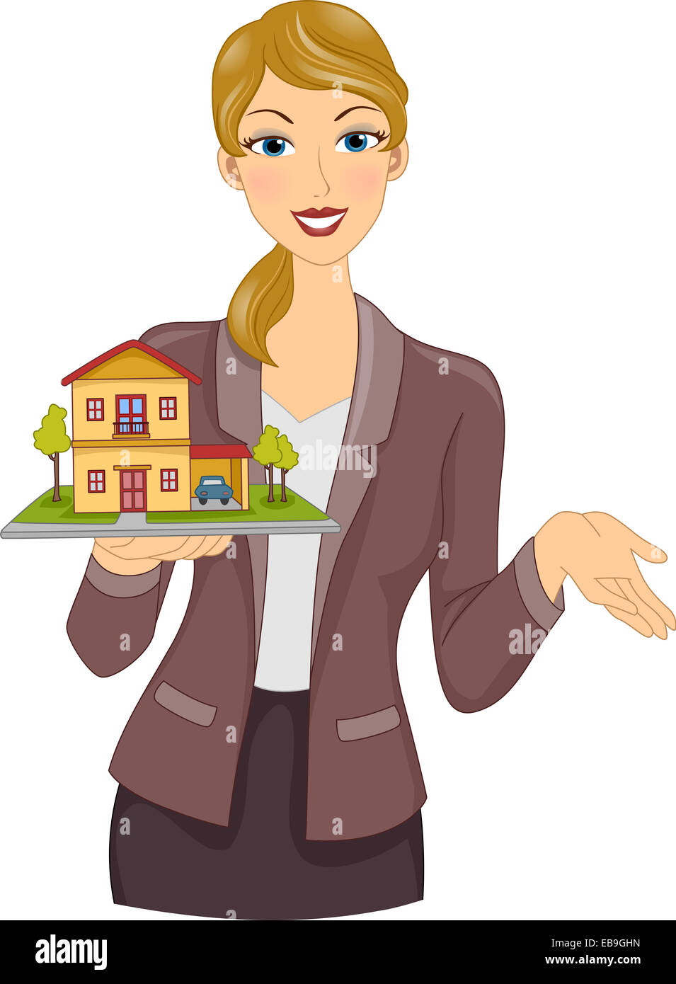Real Estate Agent Clipart