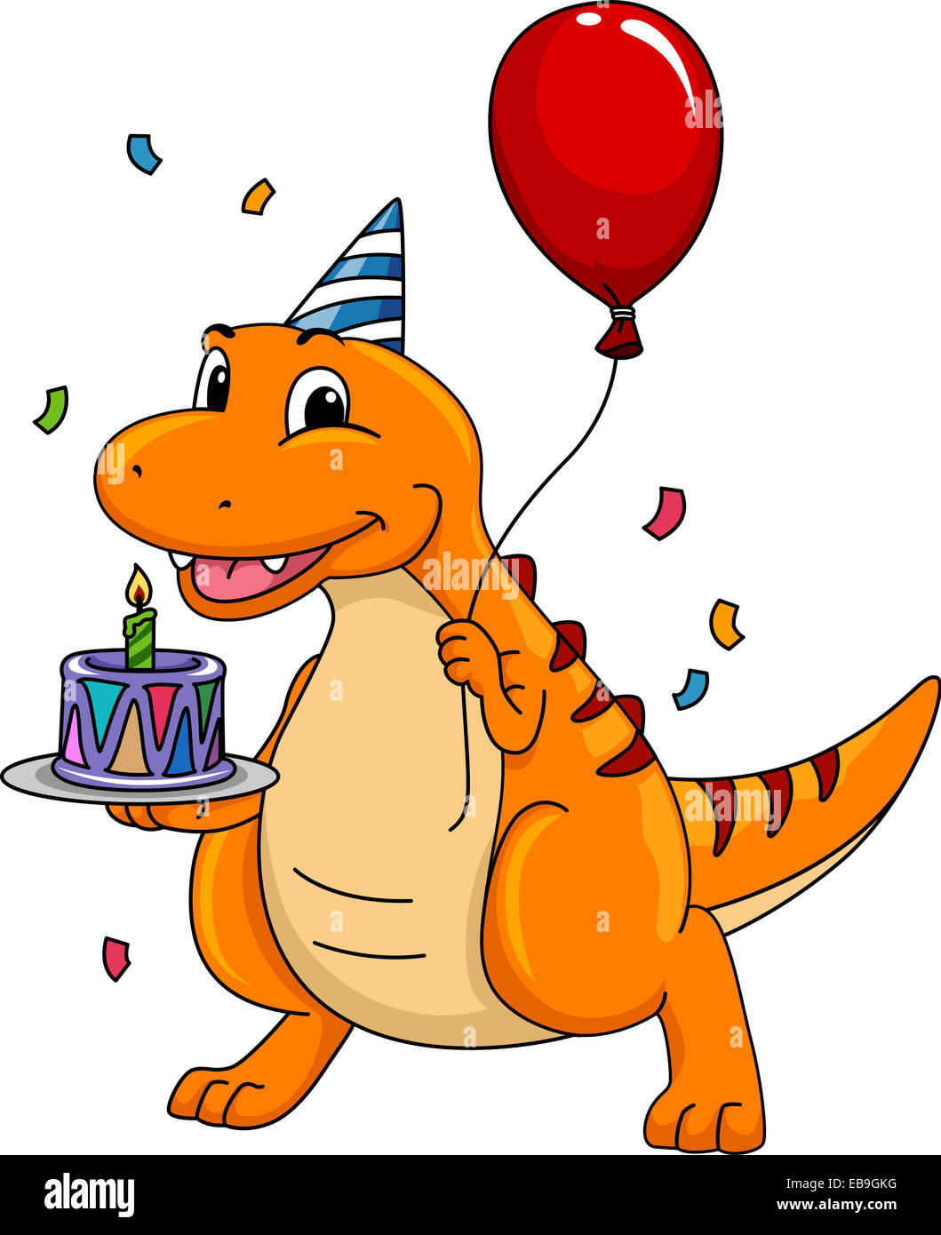 Birthday illustration hi-res stock photography and images - Alamy