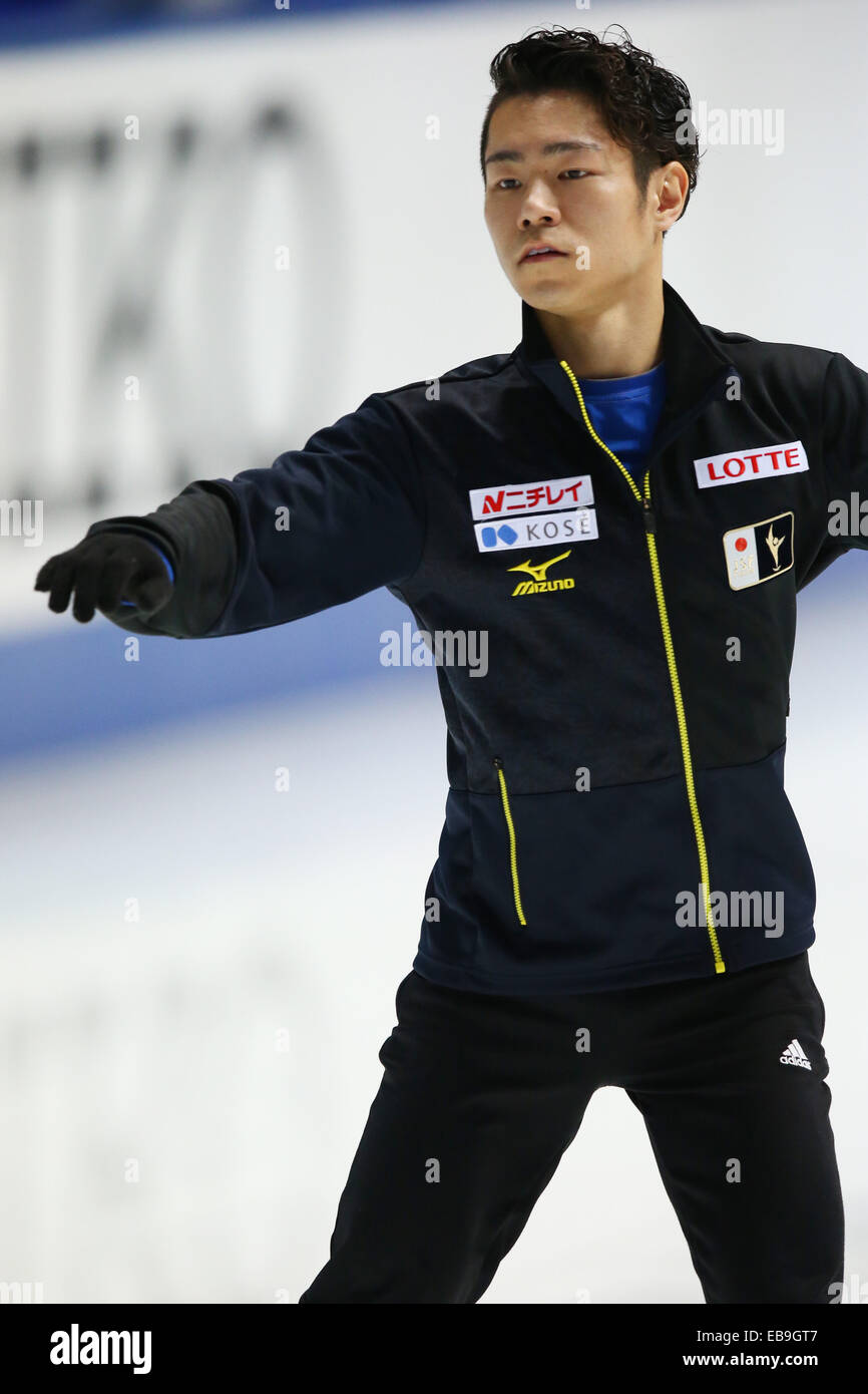Osaka, Japan. 27th Nov, 2014. Daisuke Murakami (JPN) Figure Skating : ISU Grand Prix of Figure ...