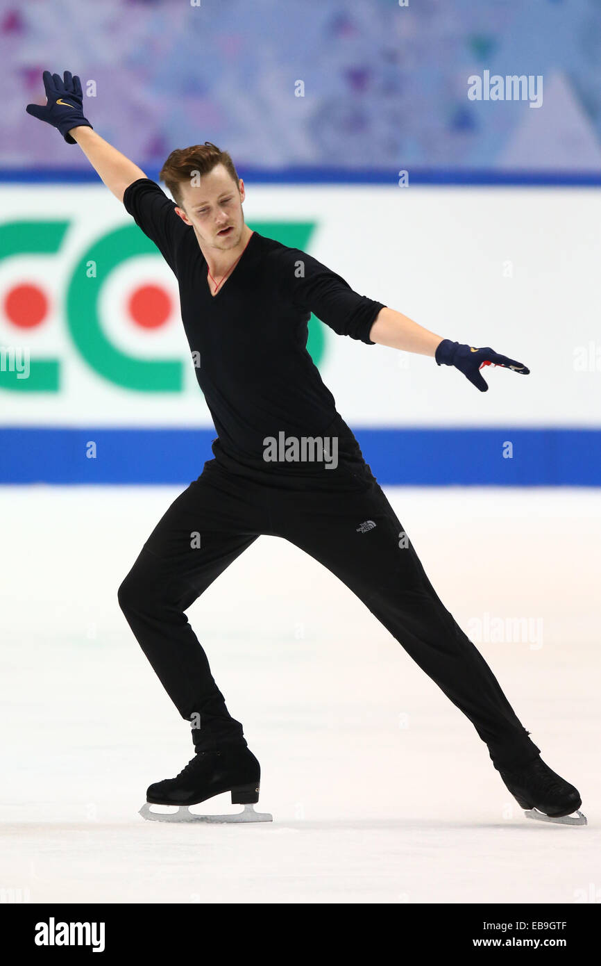 Osaka, Japan. 27th Nov, 2014. Jeremy Abbott (USA) Figure Skating : ISU Grand Prix of Figure ...