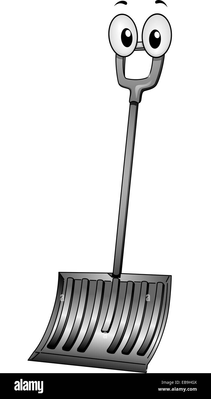 Snow Shovel Clipart Black And White