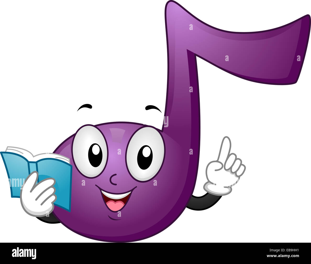 Music notes illustration hi-res stock photography and images - Alamy
