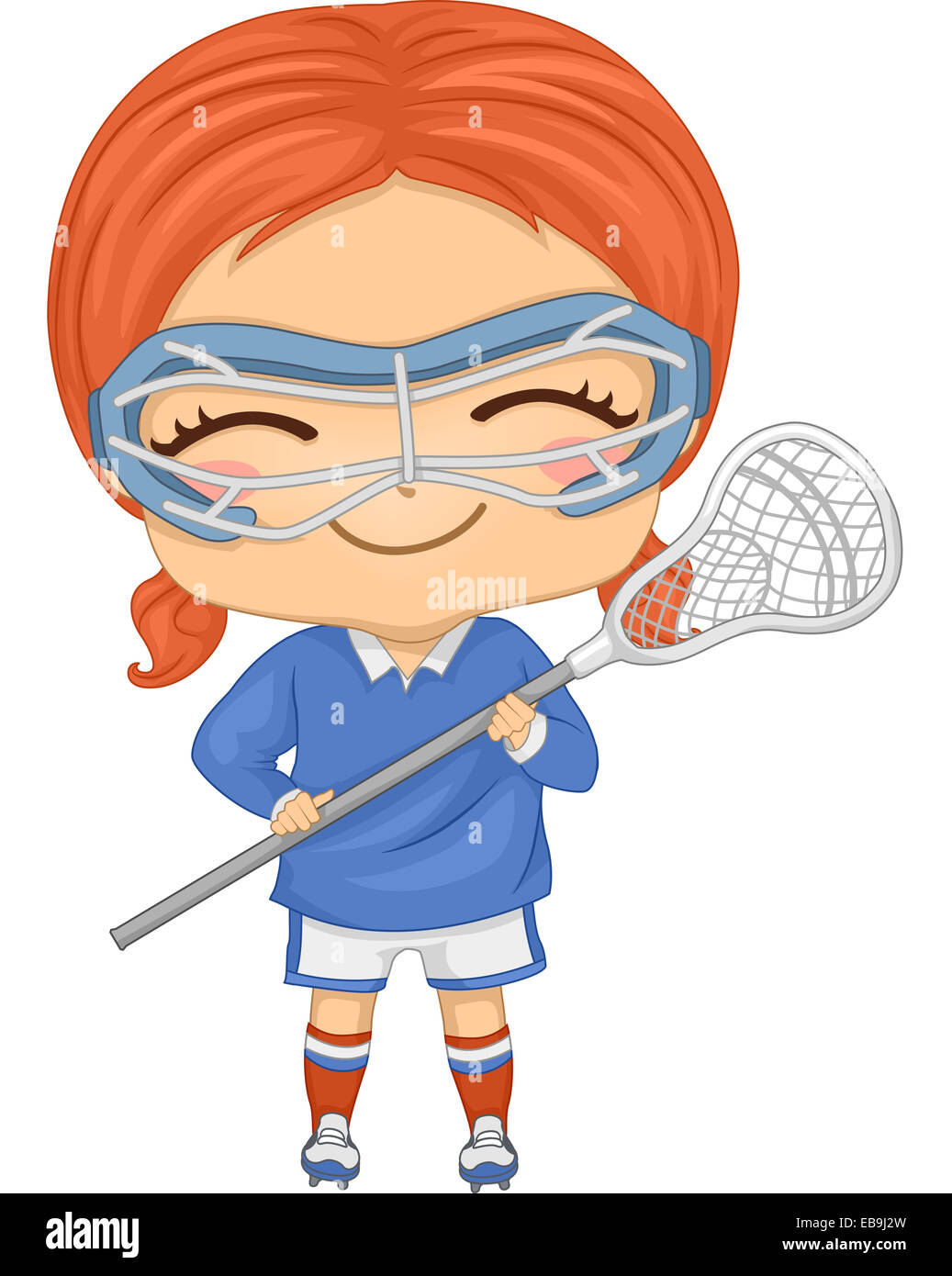 Lacrosse illustration hi-res stock photography and images - Alamy