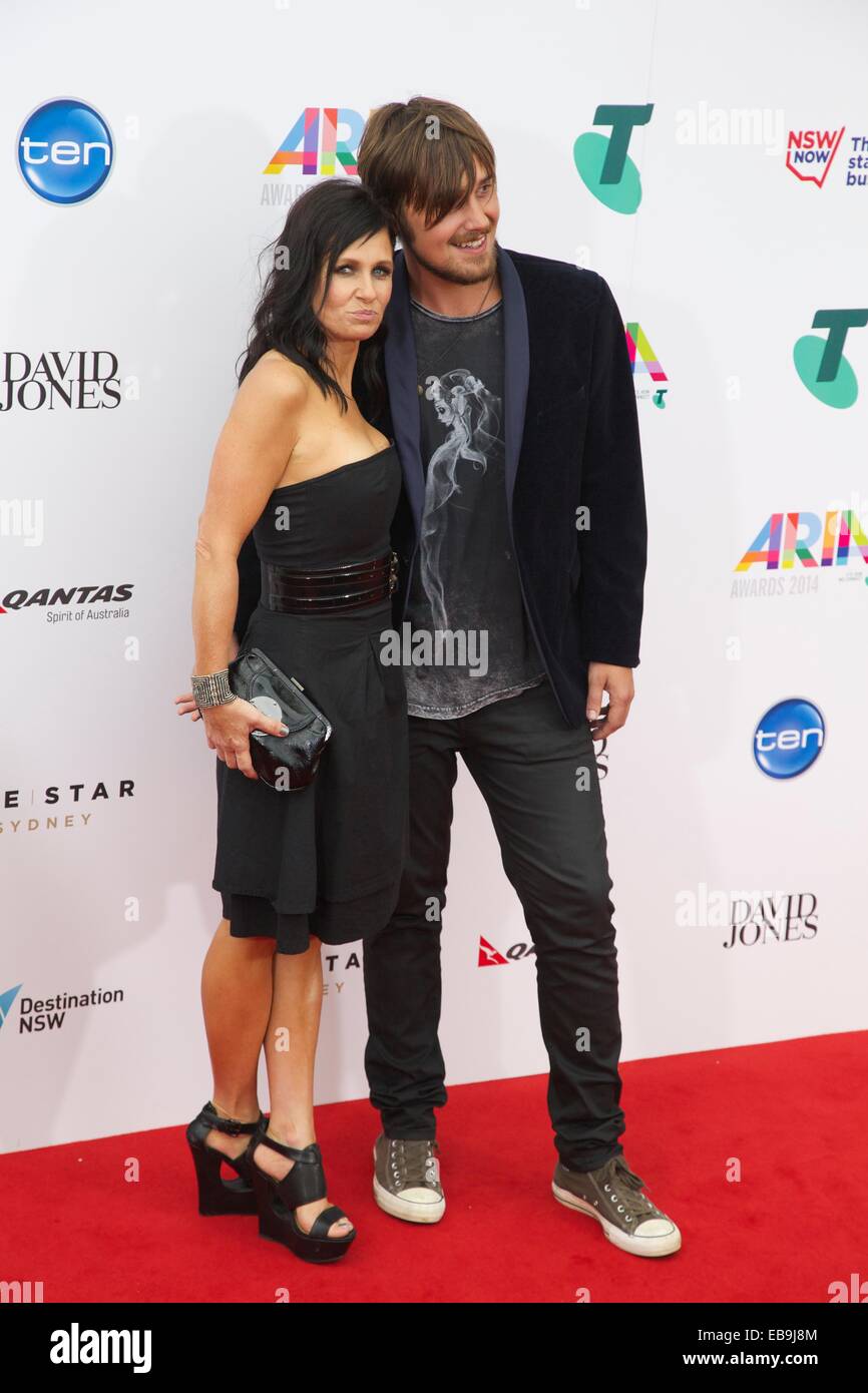 Sydney Australia 26 November 2014 Kasey Chambers And Harry Hookey