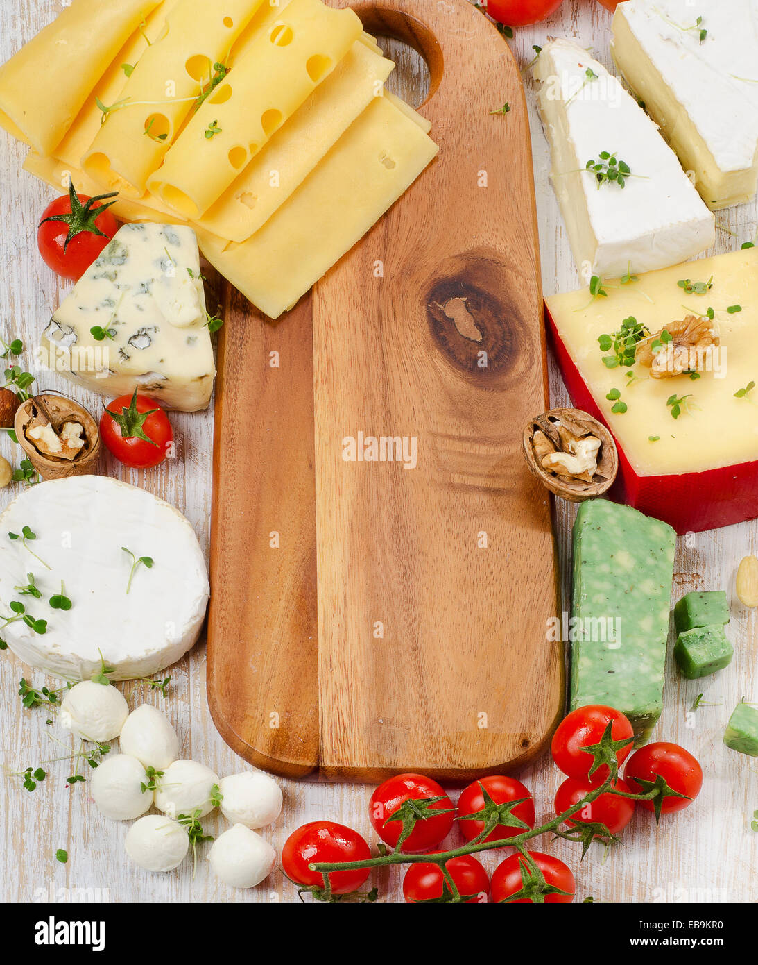 Types of cheese hi-res stock photography and images - Alamy