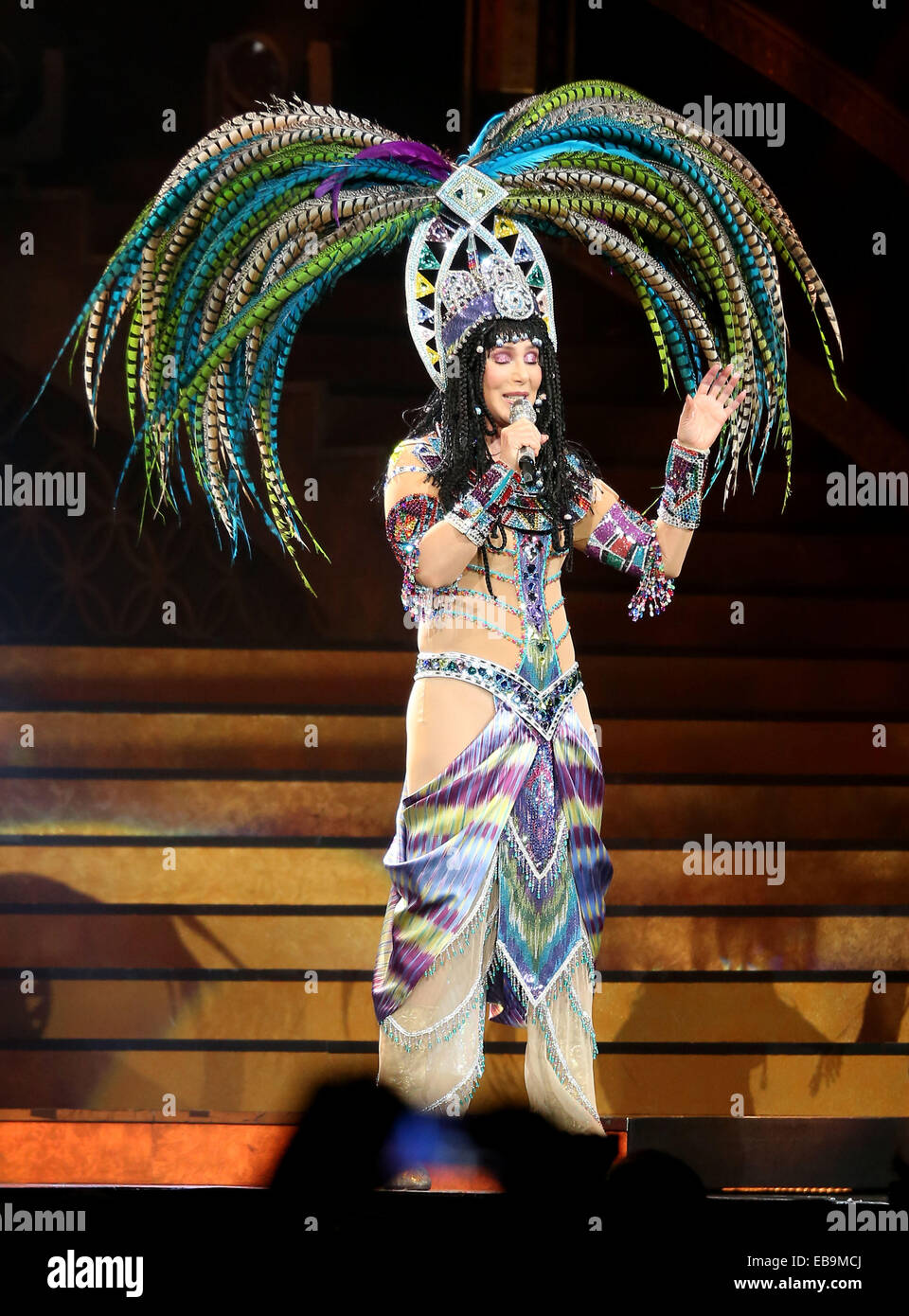 Cher In Concert at MGM Grand Garden Arena Las Vegas Featuring: Cher ...