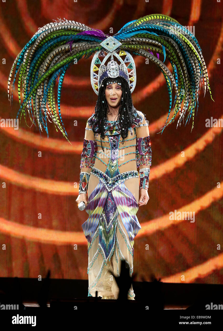 Cher In Concert at MGM Grand Garden Arena Las Vegas Featuring: Cher ...