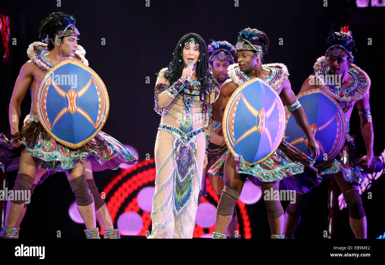 Cher In Concert at MGM Grand Garden Arena Las Vegas Featuring: Cher ...