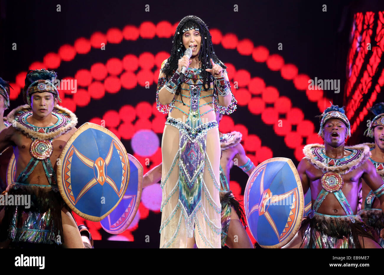 Cher In Concert at MGM Grand Garden Arena Las Vegas Featuring: Cher ...
