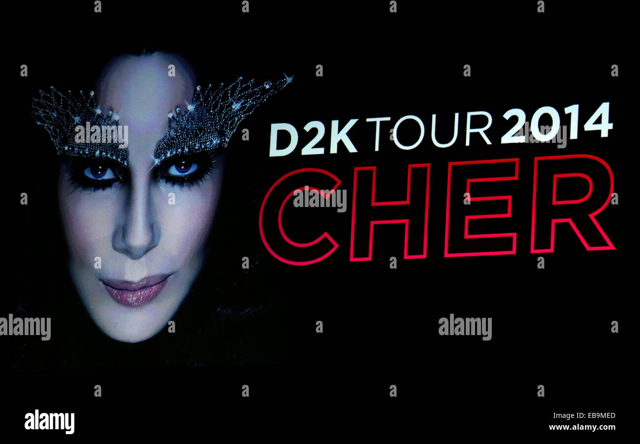 Cher In Concert at MGM Grand Garden Arena Las Vegas Featuring ...