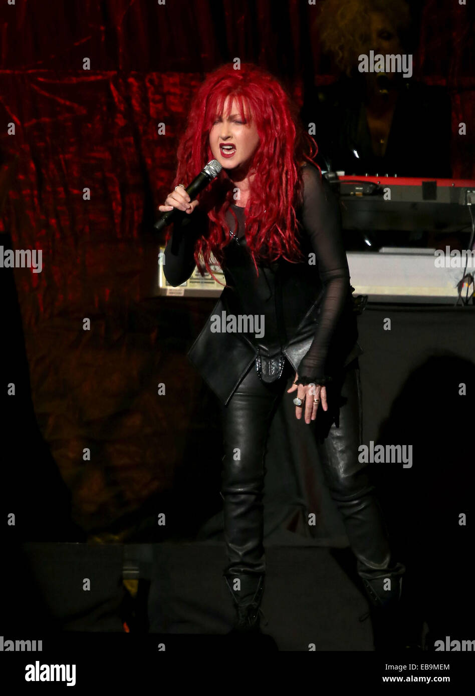 Cher In Concert at MGM Grand Garden Arena Las Vegas Featuring: Cyndi ...