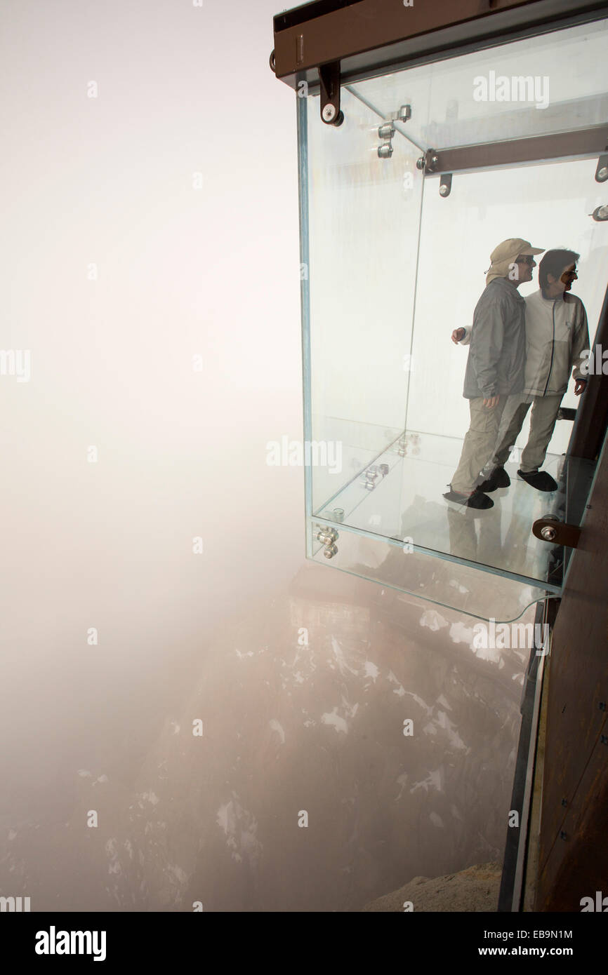 Aiguille du midi glass hi-res stock photography and images - Alamy