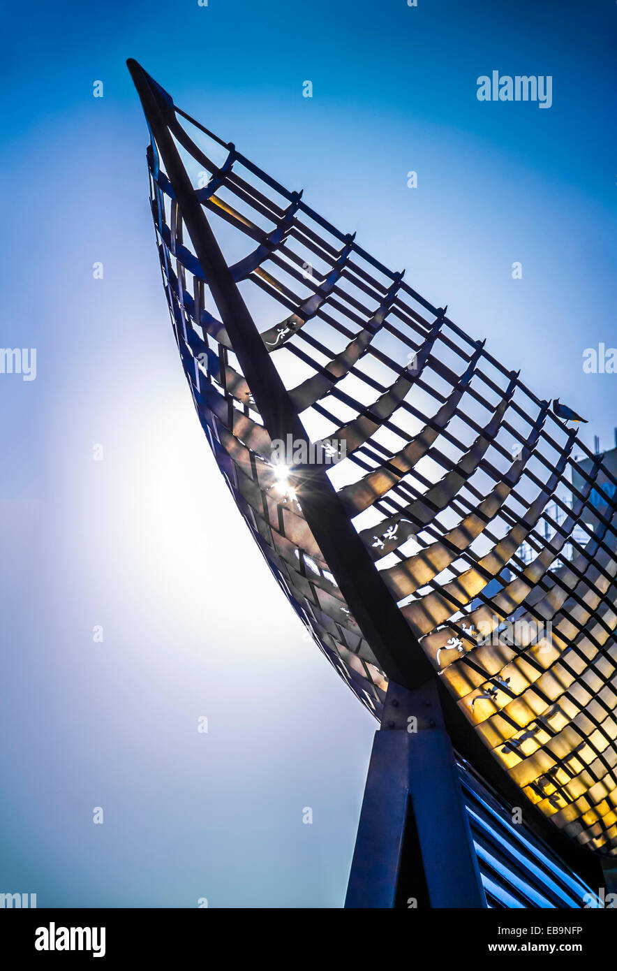 Reed Vessel, 2004 Artist Virginia King Stainless-steel & aluminium ...