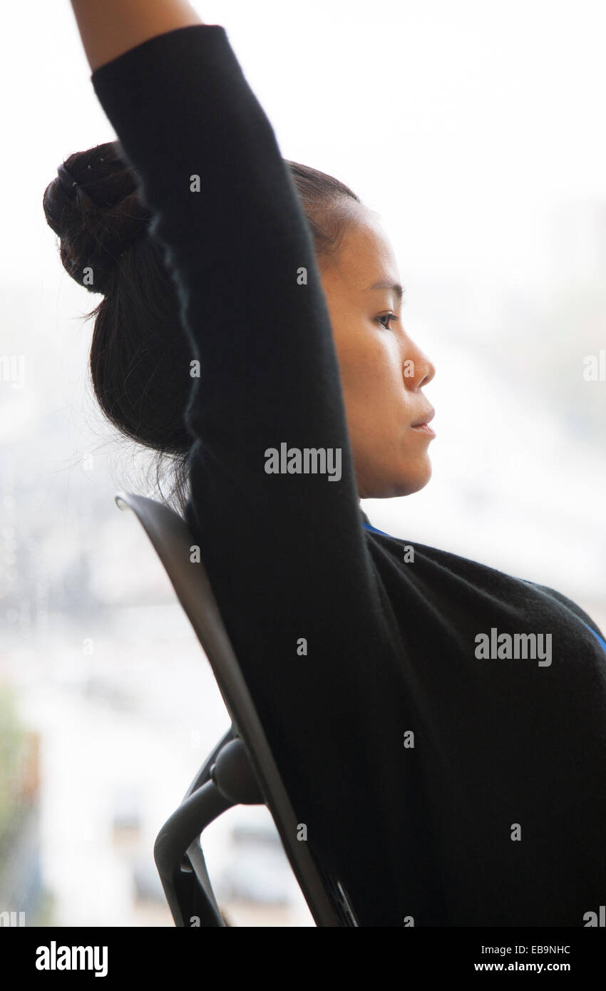 Leaning chair hi-res stock photography and images - Alamy