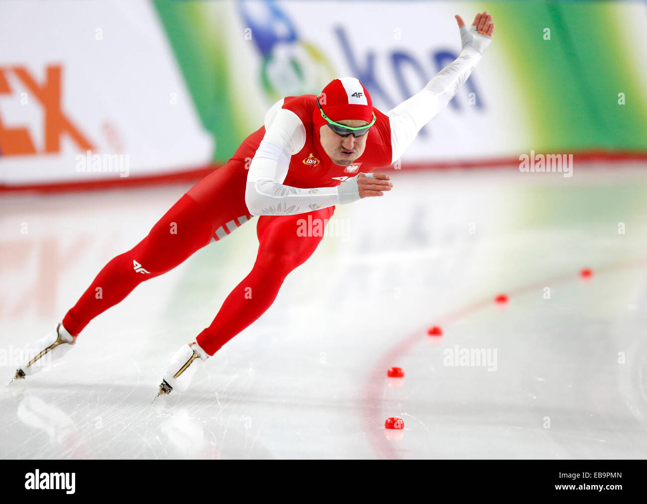 Seoul, South Korea. 23rd Nov, 2014. Artur Nogal (POL) Speed Skating ...