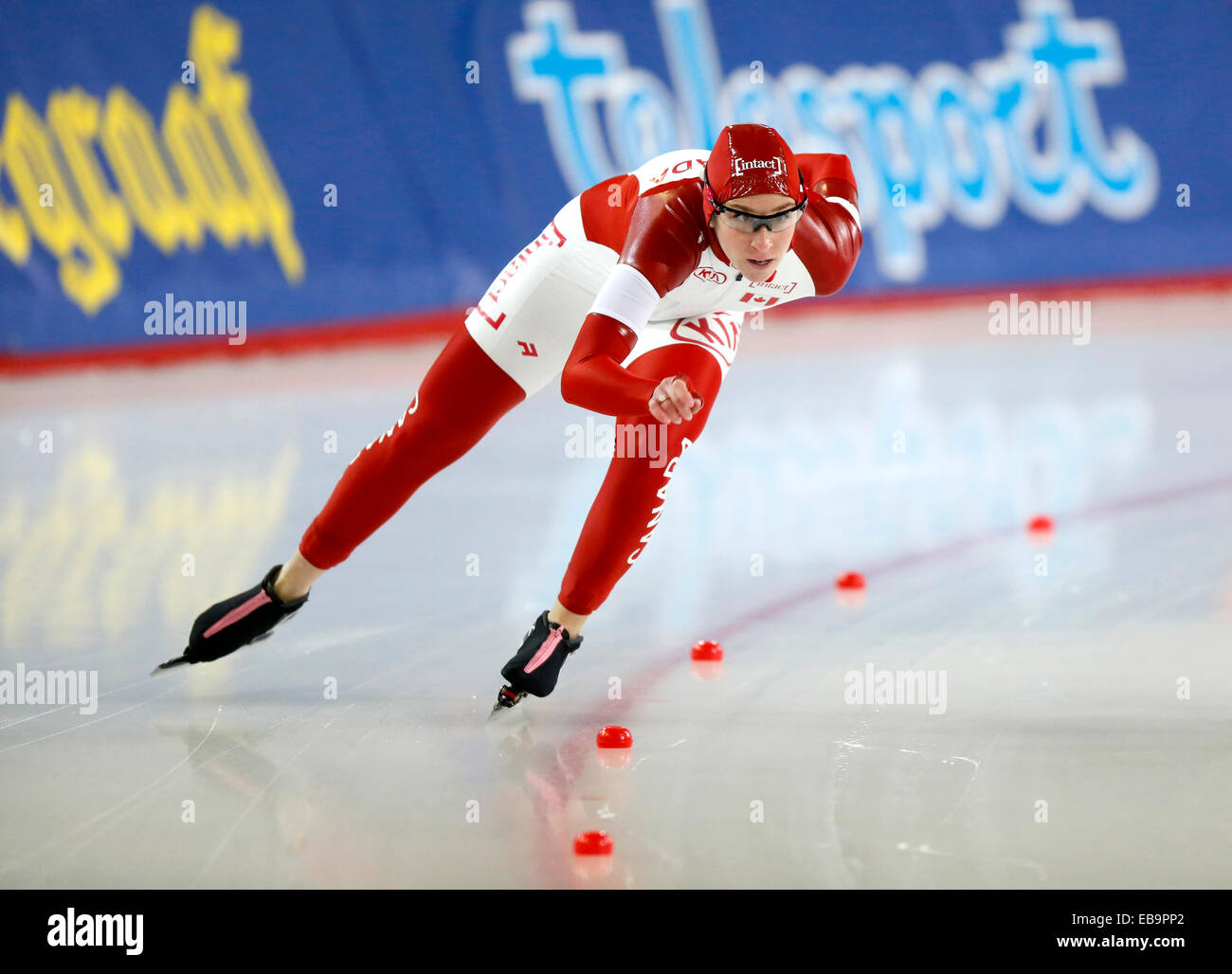 Seoul, South Korea. 23rd Nov, 2014. Ivanie Blondin (CAN) Speed Skating ...