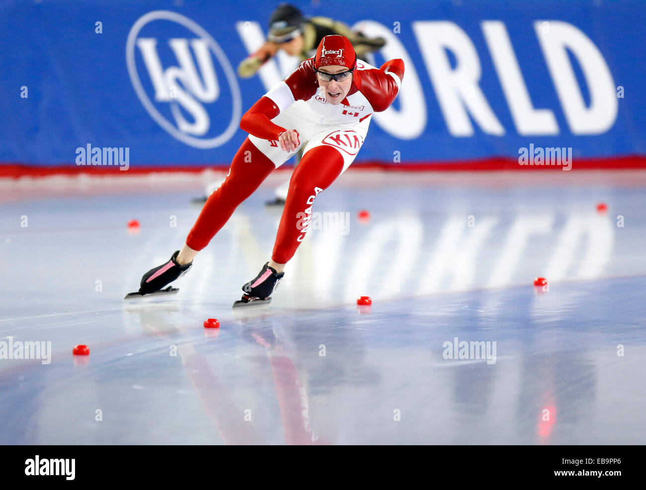 Seoul, South Korea. 23rd Nov, 2014. Ivanie Blondin (CAN) Speed Skating ...