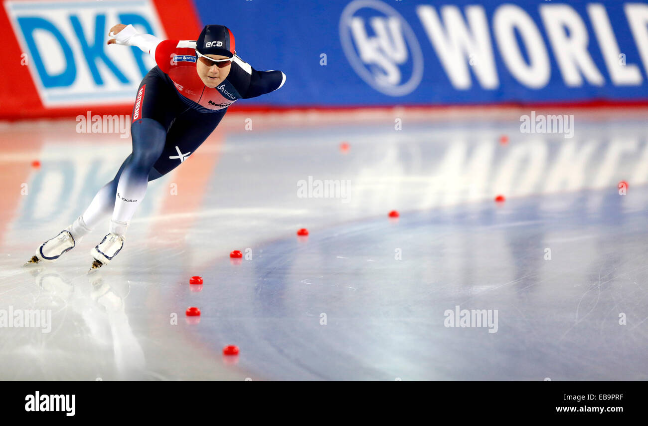 Seoul, South Korea. 23rd Nov, 2014. Karolina Erbanova (CZE) Speed ...