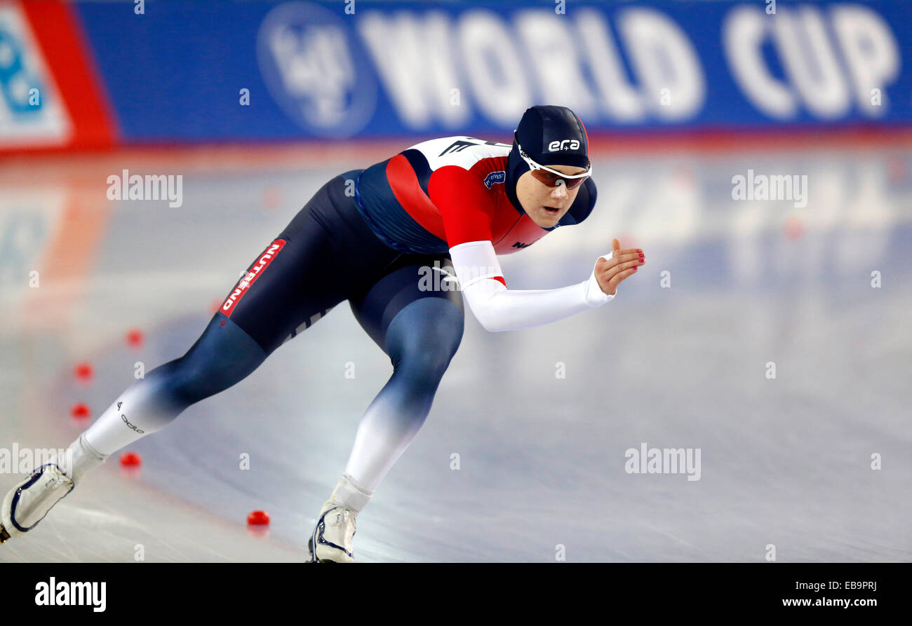 Seoul, South Korea. 23rd Nov, 2014. Karolina Erbanova (CZE) Speed ...
