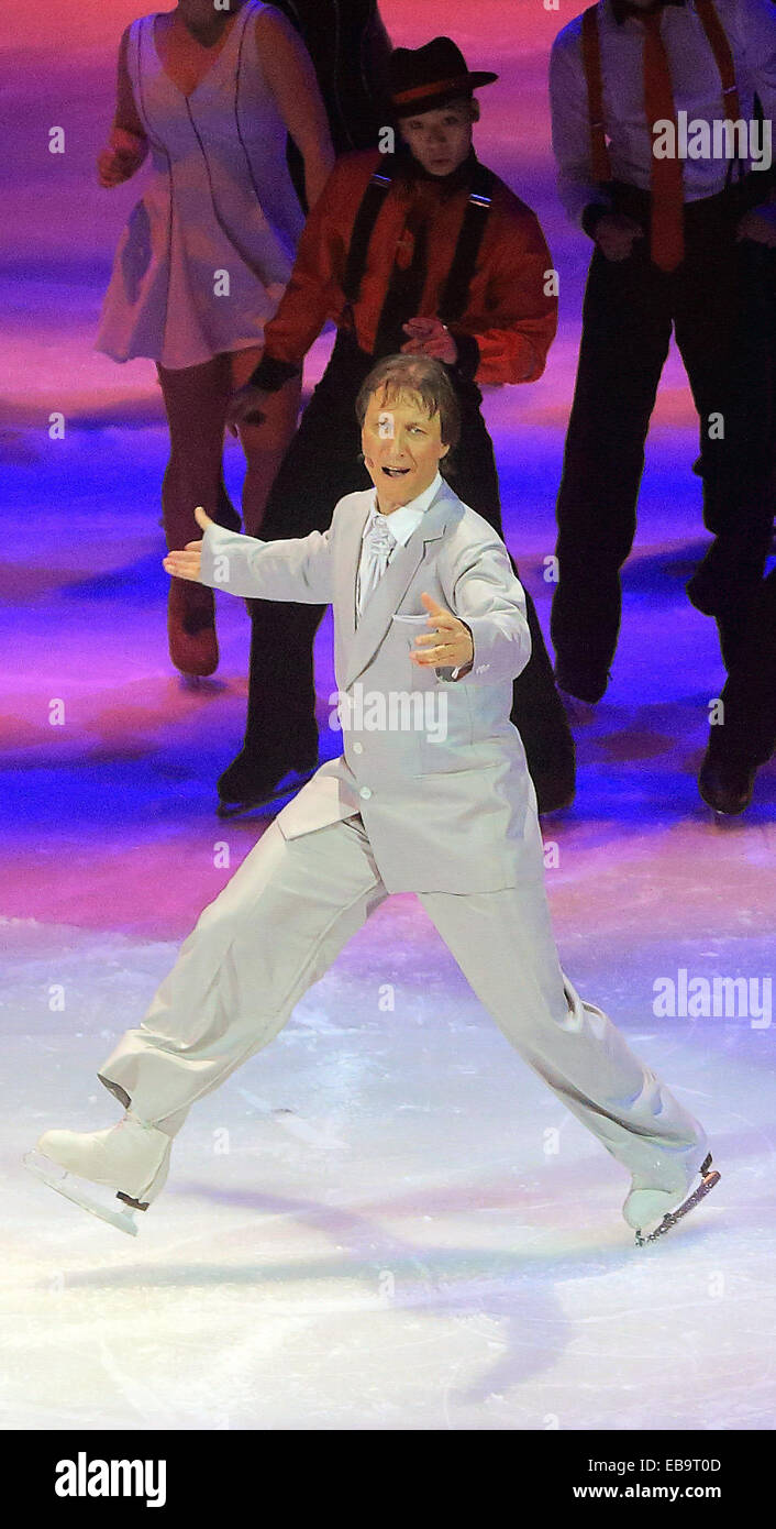 Magdeburg, Germany. 27th Nov, 2014. Ice skating legend (European ...