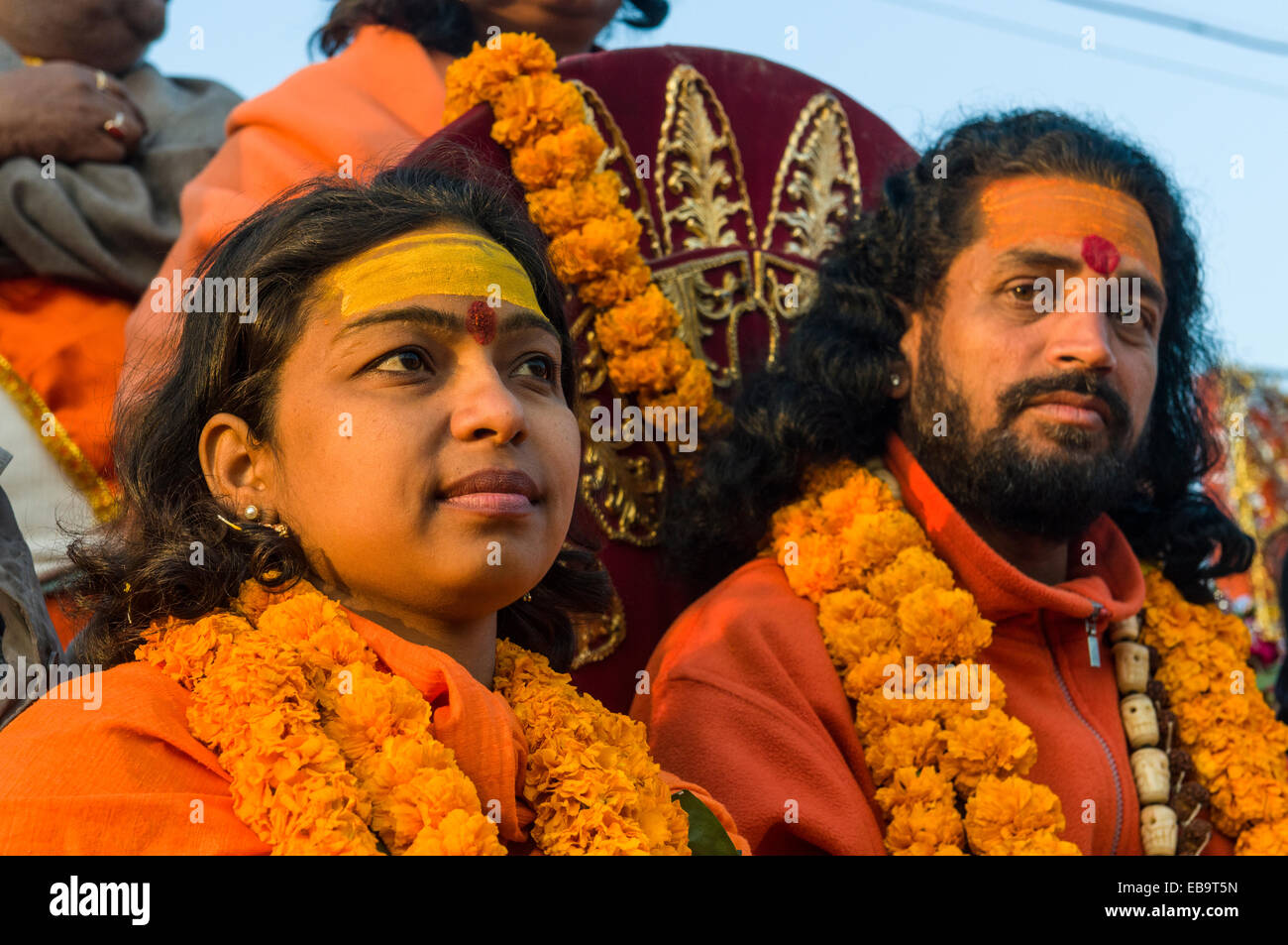 Female sadhu hi-res stock photography and images - Alamy