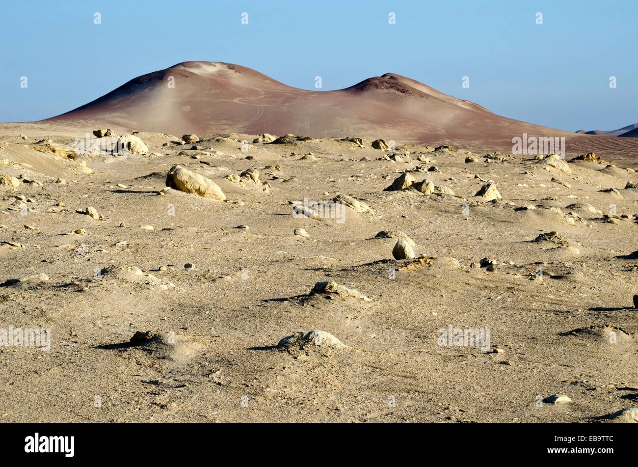 Paracas National Reserve. Archaeological site of Cerro Colorado. Peru ...