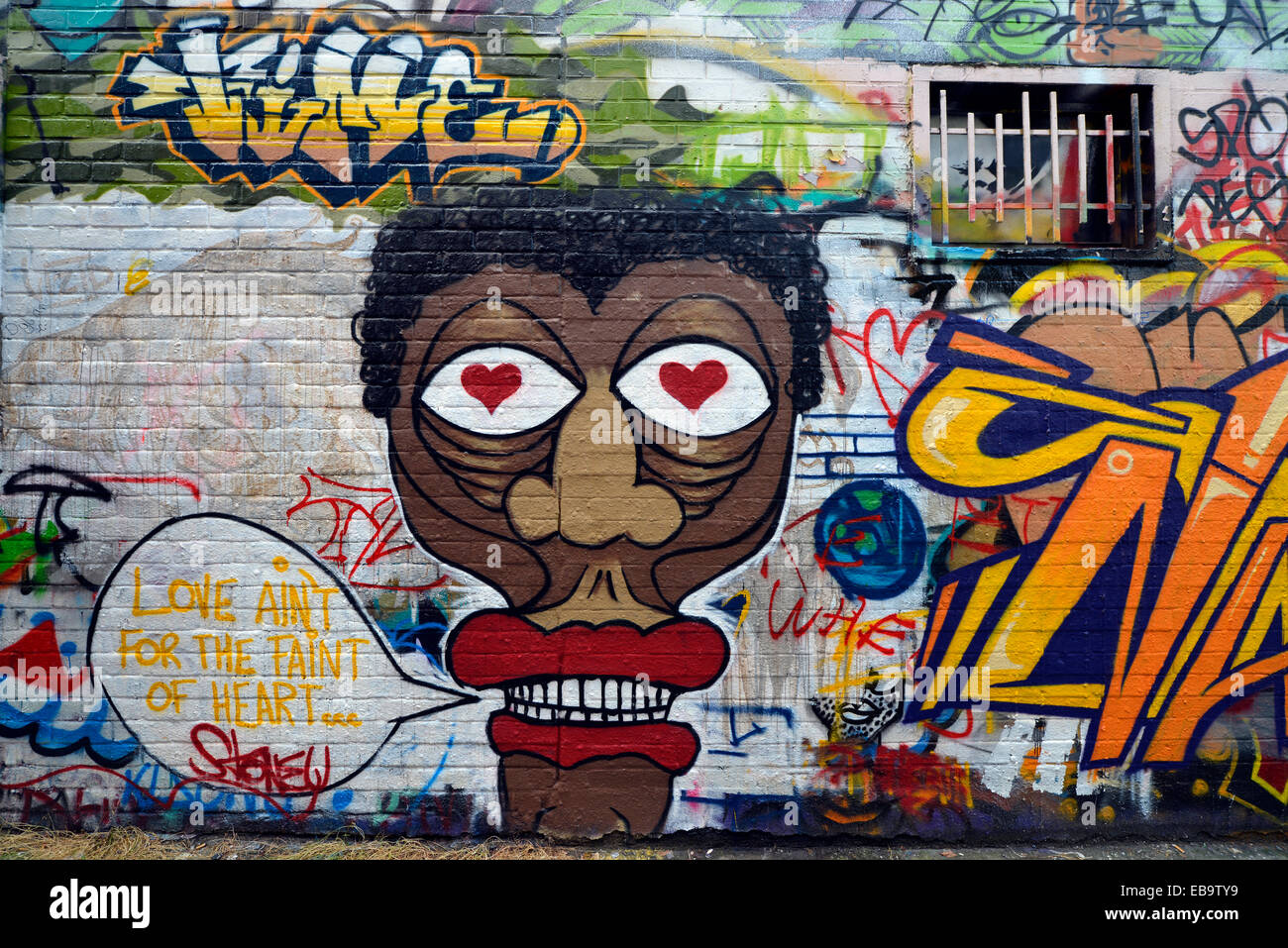 Graffiti street, Werregarenstraat, the only place in Europe where ...