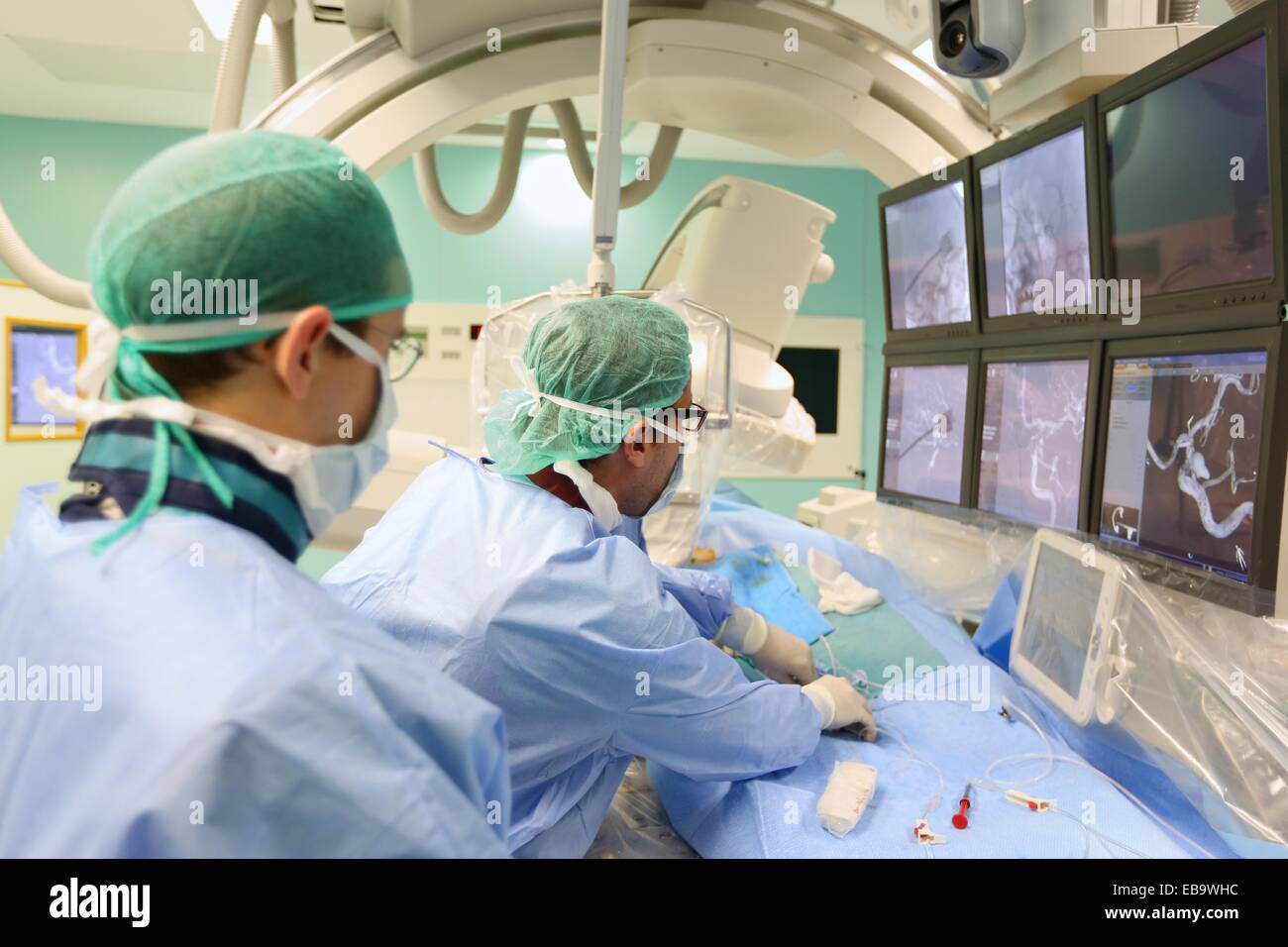 Cerebral Angiography Procedure