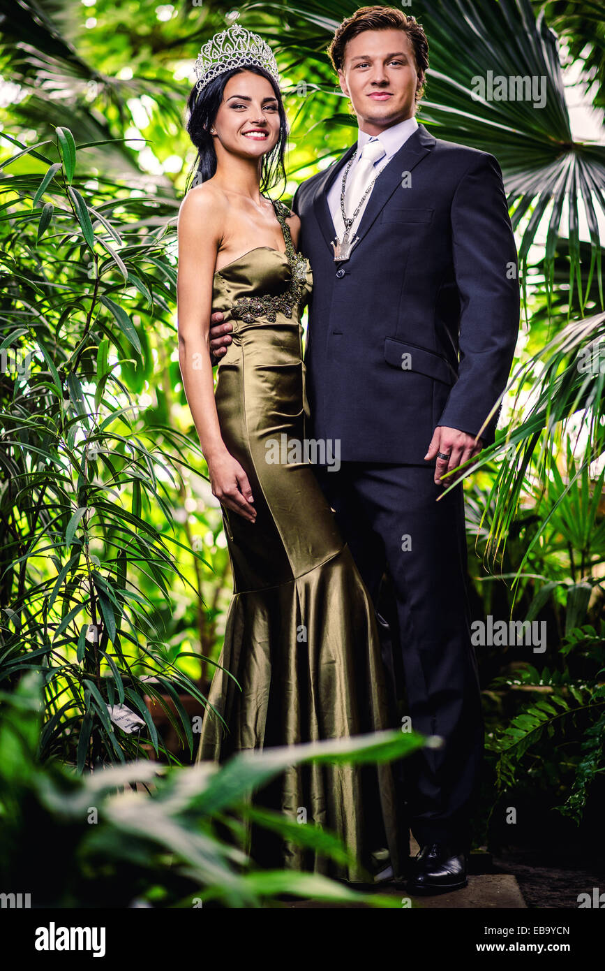 King and Queen Stock Photo - Alamy