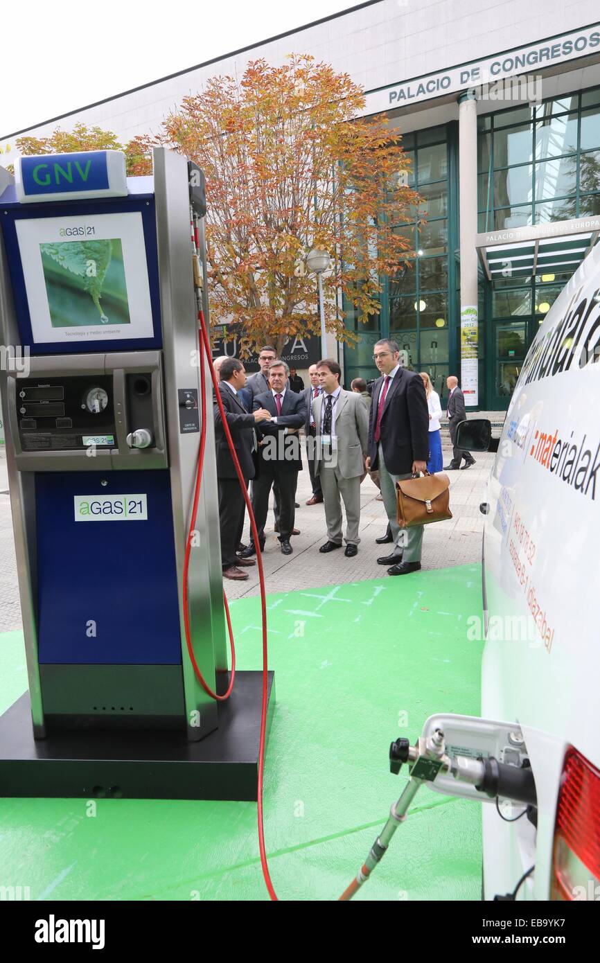 The Minister of Industry of the Basque Government Bernabe Unda in the ...