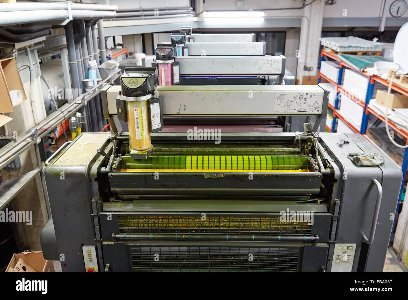 Offset printing press hi-res stock photography and images - Alamy