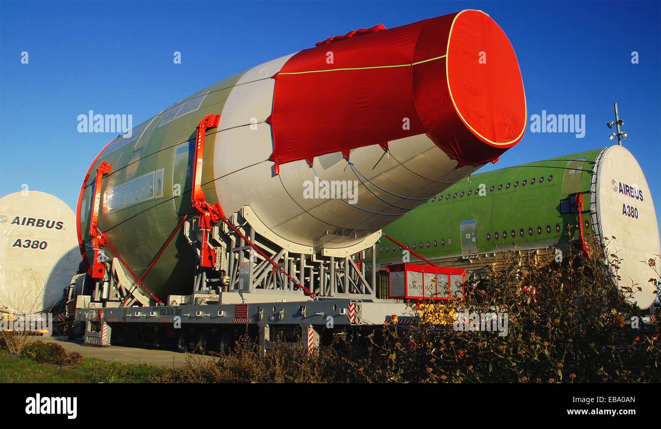 Aircraft industry, airbus manufacturing Stock Photo - Alamy