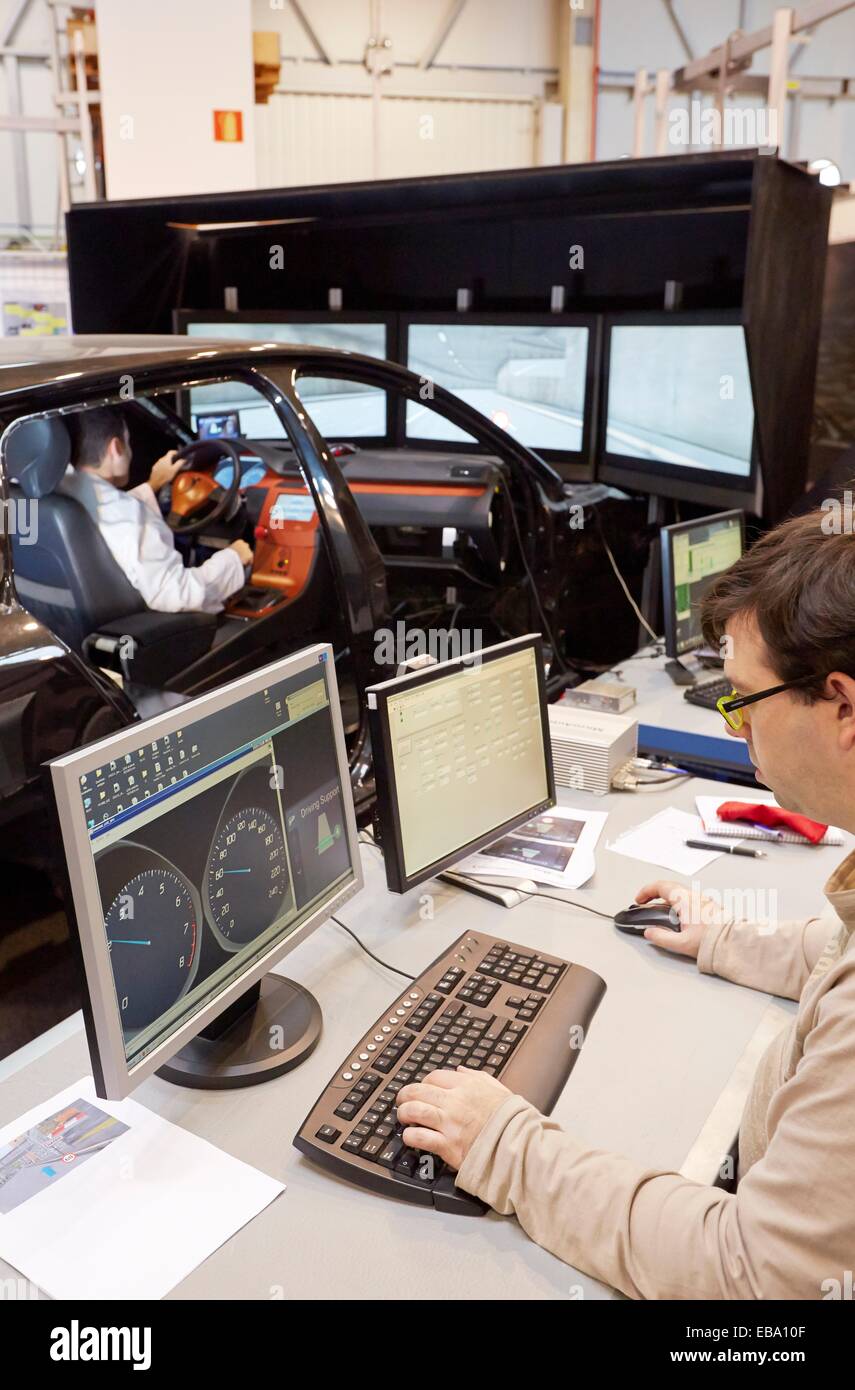 Driving Simulator Test Validation of eco-driving systems, platooning ...