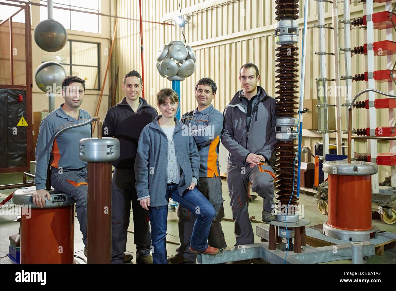 Team. High Voltage Electric Laboratory. Certification of electrical ...